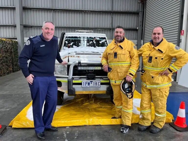Australian Fire Brigade Unveils Foam-Emitting Trucks for Enhanced ...
