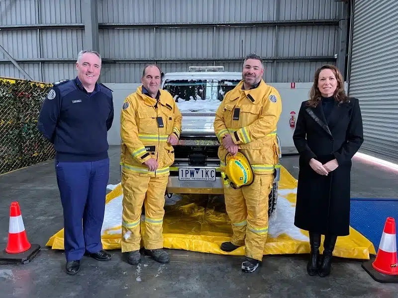 Australian Fire Brigade Unveils Foam-Emitting Trucks for Enhanced ...