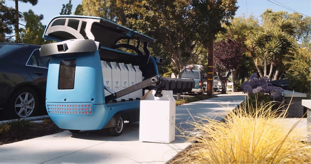 Vayu Robotics Unveils Autonomous Delivery Robot "The One" Capable of ...