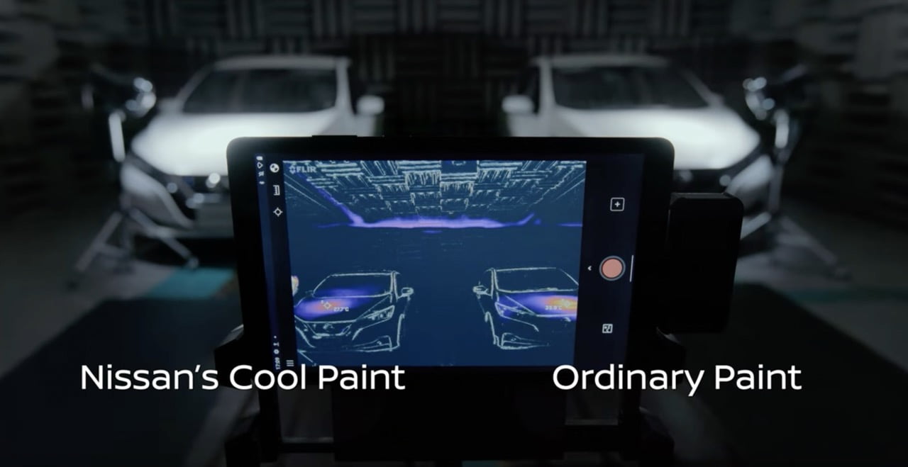Nissan Unveils Innovative Paint That Drastically Cools Parked Vehicles ...